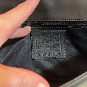 Coach | Bags | Vintage Rare Italian Coach Bridle Black Bag | Poshmark